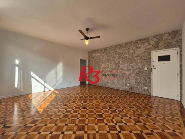 Apartamento com 3 dormitórios à venda, 146 m² por R$ 1.050.000,00 Boqueirão Santos/SP