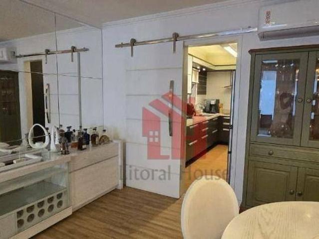 Apartamento com 3 dormitórios à venda, 148 m² por R$ 2.150.000,00 Boqueirão Santos/SP