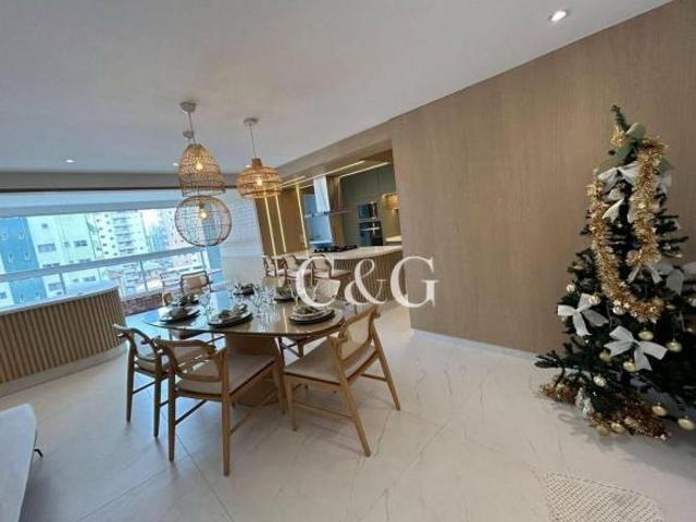 Apartamento com 3 dormitórios à venda, 149 m² Aviação Praia Grande/SP