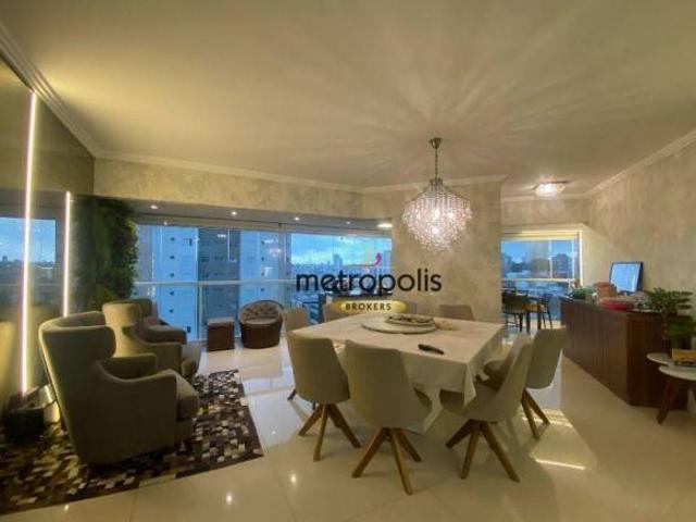 Apartamento com 3 dormitórios à venda, 153 m² por R$ 1.850.000,00 Santa Paula São Caetano do Sul