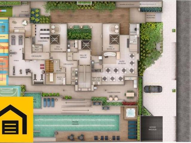 Apartamento com 3 dormitórios à venda, 153 m² por R$ 2.142.000 Jardim Santo André/SP