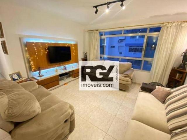 Apartamento com 3 dormitórios à venda, 153 m² por R$ 795.000,00 Ponta da Praia Santos/SP