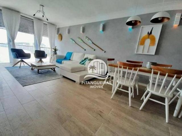 Apartamento com 3 dormitórios à venda, 150 m² Pitangueiras Guarujá/SP