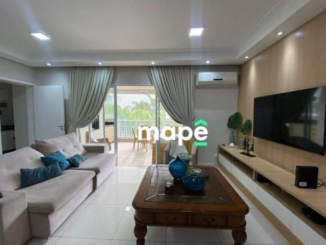 Apartamento com 3 dormitórios à venda, 150 m² por R$ 1.256.000,00 Marapé Santos/SP