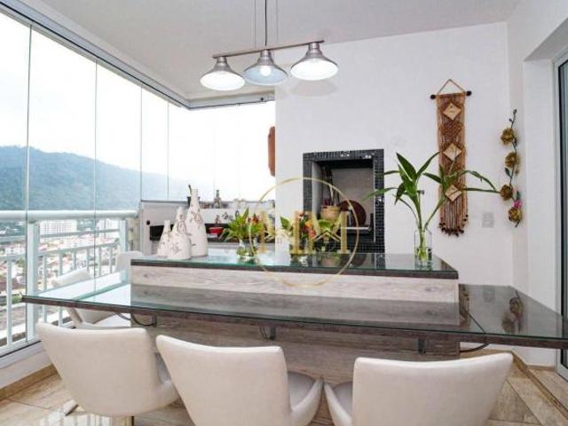 Apartamento com 3 dormitórios à venda, 150 m² por R$ 1.490.000,00 Marapé Santos/SP