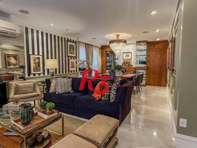 Apartamento com 3 dormitórios à venda, 150 m² por R$ 1.530.000,00 Pompéia Santos/SP