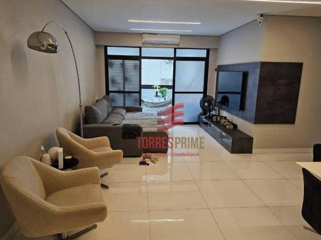 Apartamento com 3 dormitórios à venda, 150 m² por R$ 1.590.000,00 Ponta da Praia Santos/SP