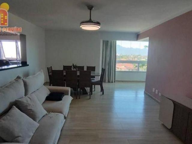 Apartamento com 3 dormitórios à venda, 150 m² por R$ 680.000,00 Parque Balneário Oásis Peruíbe/S