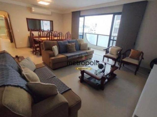 Apartamento com 3 dormitórios à venda, 150 m² por R$ 960.000,00 Barra Funda Guarujá/SP