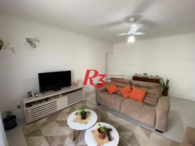 Apartamento com 3 dormitórios à venda, 150 m² por R$ 980.000,00 Ponta da Praia Santos/SP
