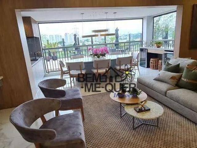 Apartamento com 3 dormitórios à venda, 152 m² por R$ 2.150.000,00 City América São Paulo/SP