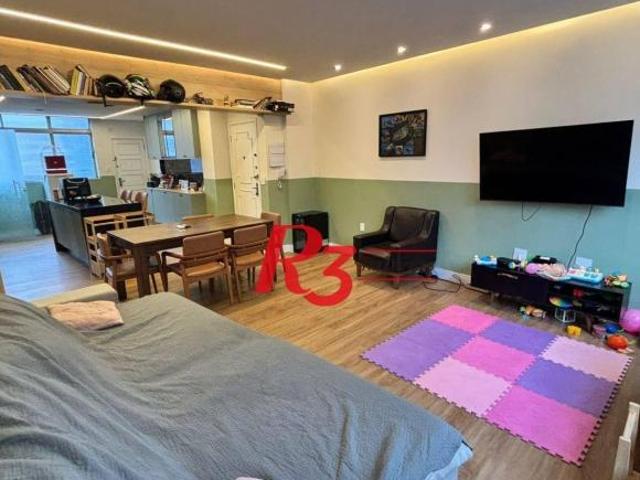 Apartamento com 3 dormitórios à venda, 157 m² por R$ 1.200.000,00 Aparecida Santos/SP