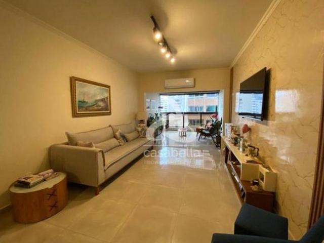Apartamento com 3 dormitórios à venda, 157 m² por R$ 1.350.000,00 Ponta da Praia Santos/SP
