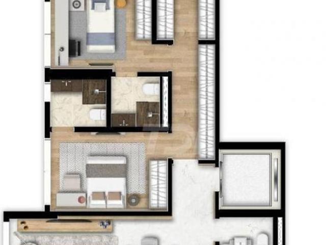 Apartamento com 3 dormitórios à venda, 155 m² por R$ 2.850.000,00 Champagnat Curitiba/PR