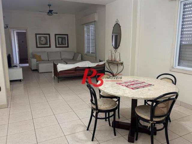 Apartamento com 3 dormitórios à venda, 155 m² por R$ 800.000,00 Boqueirão Santos/SP
