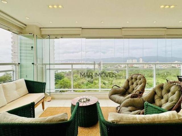 Apartamento com 3 dormitórios à venda, 158 m² por R$ 1.400.000 Praia da Enseada Guarujá/SP