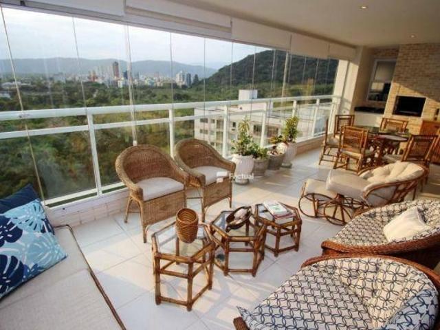 Apartamento com 3 dormitórios à venda, 158 m² por R$ 1.600.000,00 Enseada Guarujá/SP