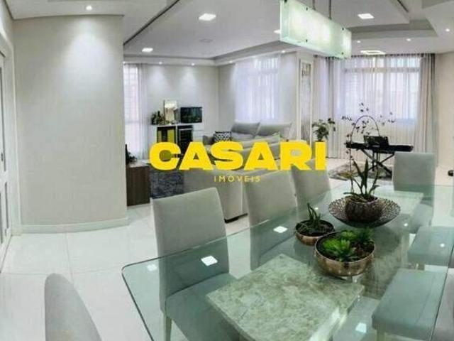Apartamento com 3 dormitórios à venda, 158 m² Vila Santa Teresa Santo André/SP