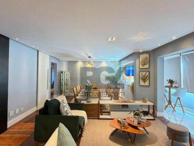 Apartamento com 3 dormitórios à venda, 163 m² por R$ 1.390.000,00 Boqueirão Santos/SP