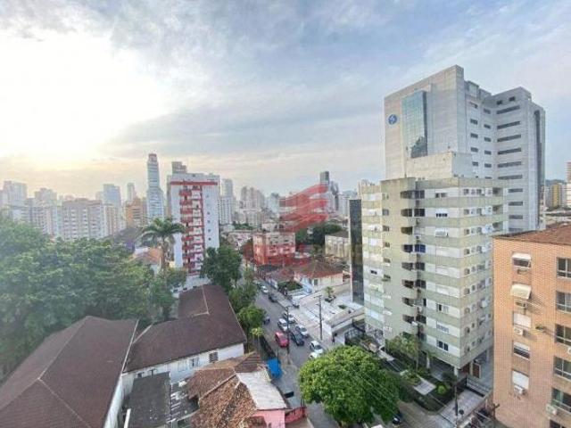 Apartamento com 3 dormitórios à venda, 163 m² por R$ 1.400.000,00 Boqueirão Santos/SP