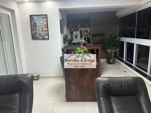 Apartamento com 3 dormitórios à venda, 163 m² por R$ 1.699.900,00 Vila Rosália Guarulhos/SP