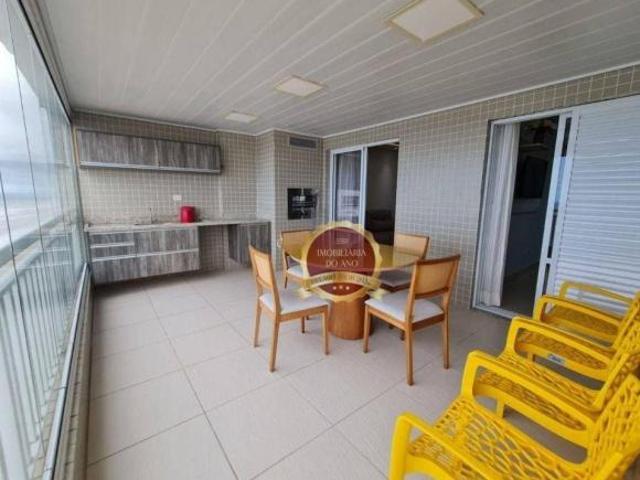 Apartamento com 3 dormitórios à venda, 163 m² por R$ 2.000.000,00 Aviação Praia Grande/SP