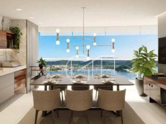 Apartamento com 3 dormitórios à venda, 163 m² por R$ 2.800.000,00 Ponta da Praia Santos/SP
