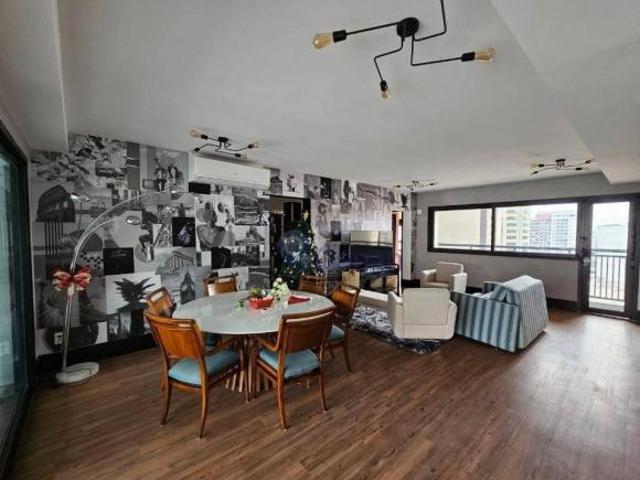 Apartamento com 3 dormitórios à venda, 163 m² por R$ 3.300.000,00 Moema São Paulo/SP
