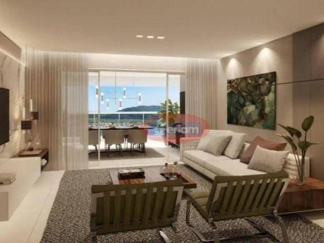 Apartamento com 3 dormitórios à venda, 163 m² por R$ 3.605.000,00 Ponta da Praia Santos/SP
