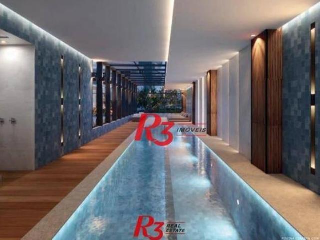 Apartamento com 3 dormitórios à venda, 163 m² por R$ 4.000.000,00 Ponta da Praia Santos/SP