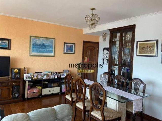 Apartamento com 3 dormitórios à venda, 160 m² por R$ 1.170.000,00 Santa Paula São Caetano do Sul