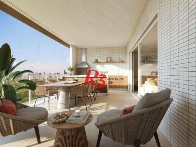 Apartamento à venda, 160 m² por R$ 2.440.790,82 Ponta da Praia Santos/SP
