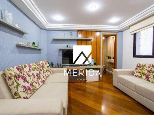 Apartamento com 3 dormitórios à venda, 160 m² por R$ 869.000,00 Vila Bastos Santo André/SP