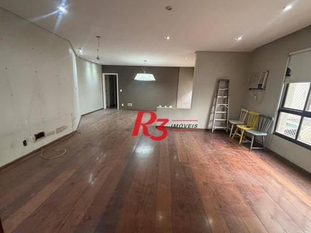 Apartamento com 3 dormitórios à venda, 162 m² por R$ 820.000,00 Ponta da Praia Santos/SP