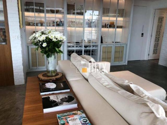 Apartamento com 3 dormitórios à venda, 167 m² por R$ 4.238.000,00 Brooklin São Paulo/SP