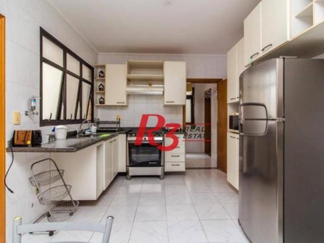 Apartamento com 3 dormitórios à venda, 166 m² por R$ 1.660.000,00 Aparecida Santos/SP