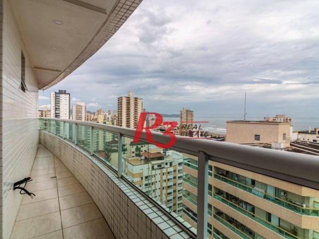 Apartamento com 3 dormitórios à venda, 168 m² Tupi Praia Grande/SP