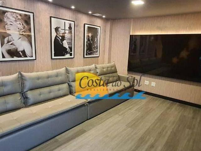 Apartamento com 3 dormitórios à venda, 173 m² por R$ 1.472.000,00 Aviação Praia Grande/SP