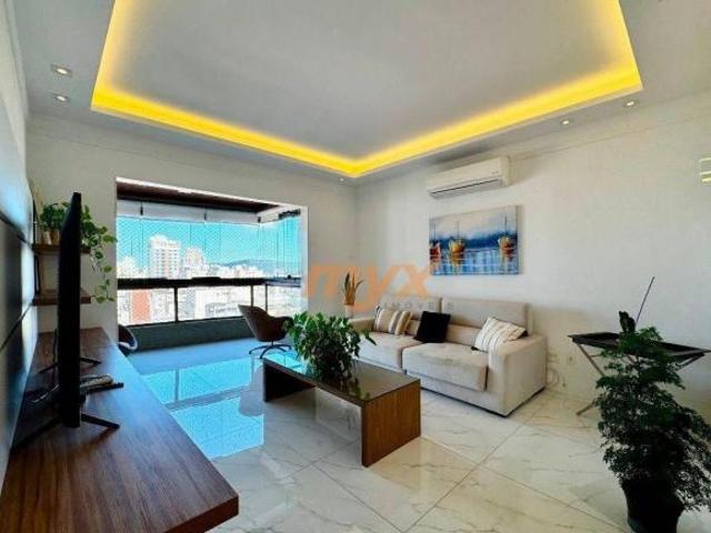 Apartamento com 3 dormitórios à venda, 173 m² por R$ 2.800.000,00 Embaré Santos/SP