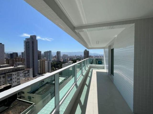 Apartamento com 3 dormitórios à venda, 170 m² por R$ 2.930.000,00 Aparecida Santos/SP