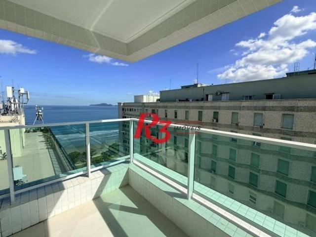 Apartamento com 3 dormitórios à venda, 170 m² por R$ 3.800.000,00 Aparecida Santos/SP