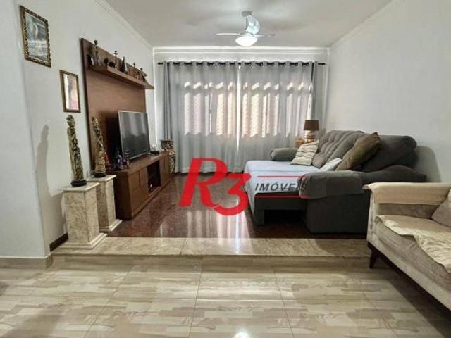 Apartamento com 3 dormitórios à venda, 170 m² por R$ 910.000,00 Ponta da Praia Santos/SP