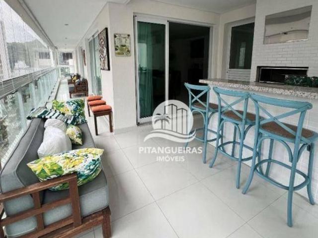 Apartamento com 3 dormitórios à venda, 175 m² Pitangueiras Guarujá/SP