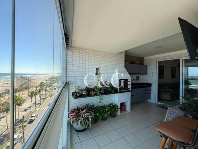 Apartamento com 3 dormitórios à venda, 175 m² por R$ 1.390.000,00 Aviação Praia Grande/SP