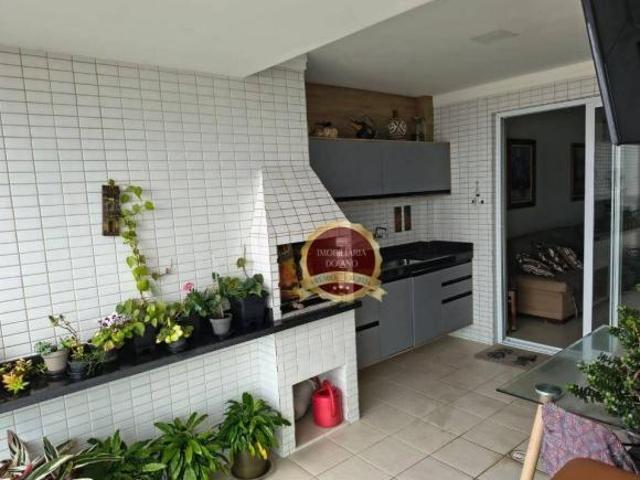 Apartamento com 3 dormitórios à venda, 175 m² por R$ 1.400.000,00 Aviação Praia Grande/SP
