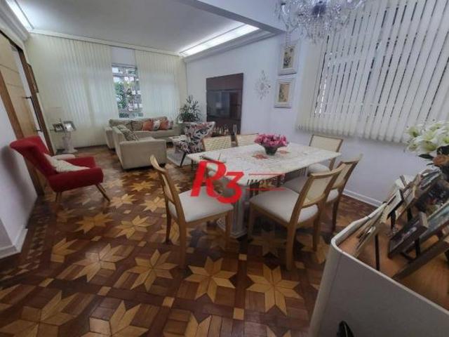 Apartamento com 3 dormitórios à venda, 183 m² por R$ 830.000,00 Boqueirão Santos/SP