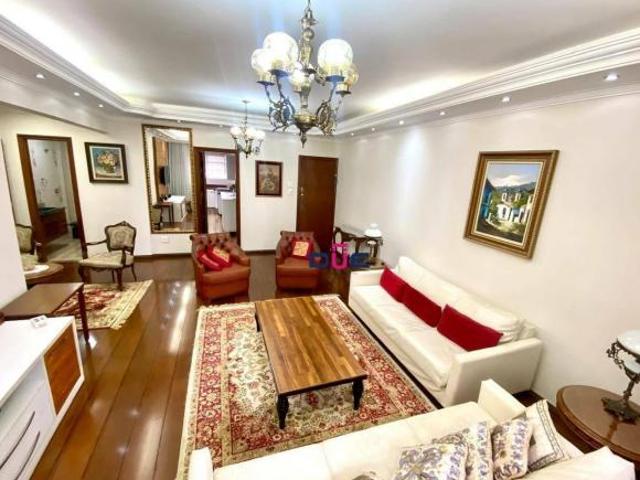 Apartamento com 3 dormitórios à venda, 180 m² Gonzaga Santos/SP