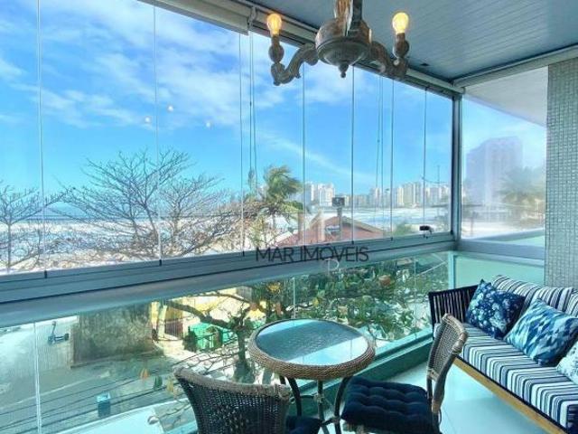 Apartamento com 3 dormitórios à venda, 180 m² por R$ 1.300.000,00 Pitangueiras Guarujá/SP