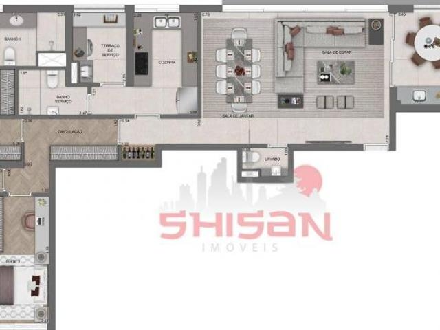 Apartamento com 3 dormitórios à venda, 181 m² por R$ 4.990.000 Vila Nova Conceição São Paulo/SP