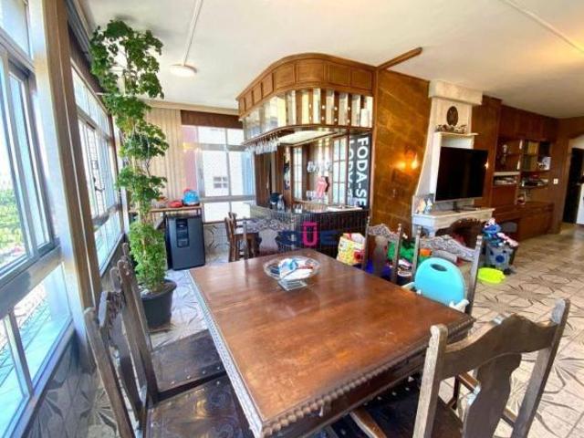Apartamento com 3 dormitórios à venda, 182 m² por R$ 1.700.000,00 Gonzaga Santos/SP